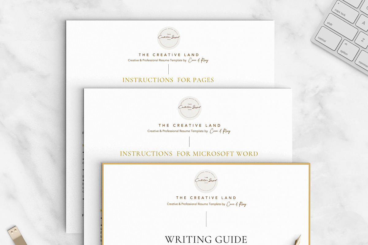 Resume/CV - The Nancy, a Resume Template by CreativeLandStudio ...