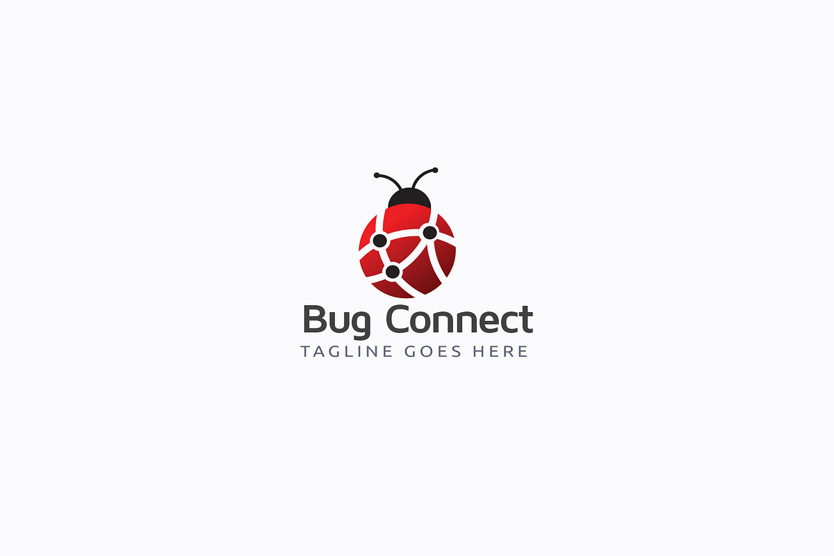 Bug Connect, a Branding & Logo Template by legendshop | Creative Market