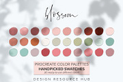 Blossom Procreate Palette, a Palette Add-On by Design Resource Hub