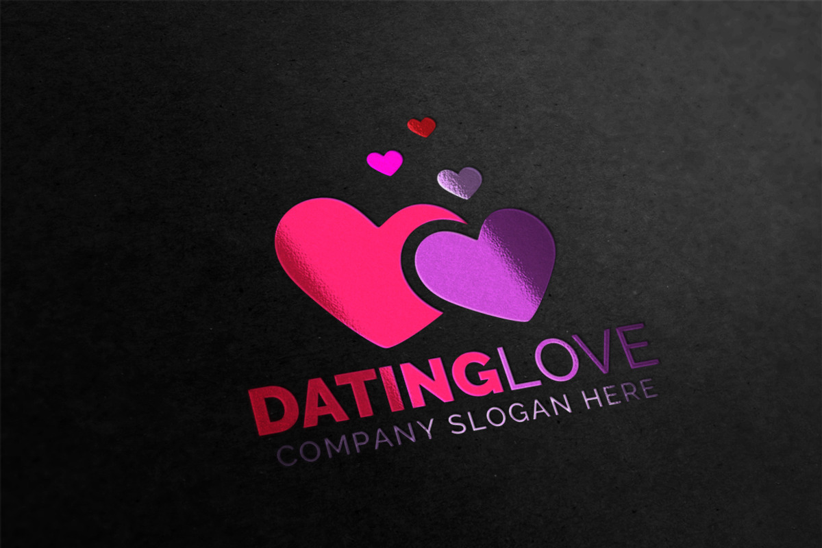 Dating Love Logo, a Branding & Logo Template by essegraphic