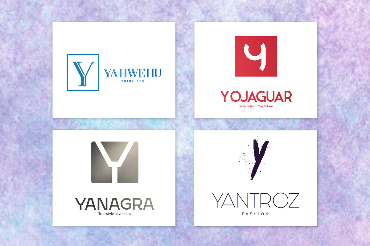 20 Y Letter Alphabetic Logos, a Branding & Logo Template by AN Productions