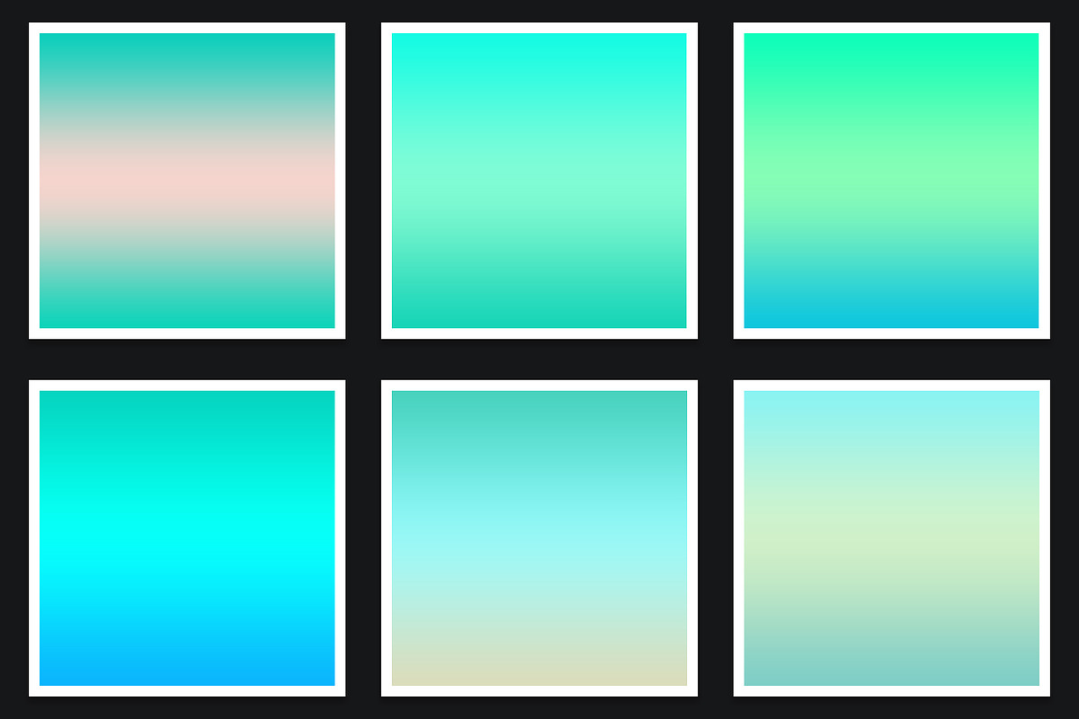 Tiffany Blue Gradients | Creative Market