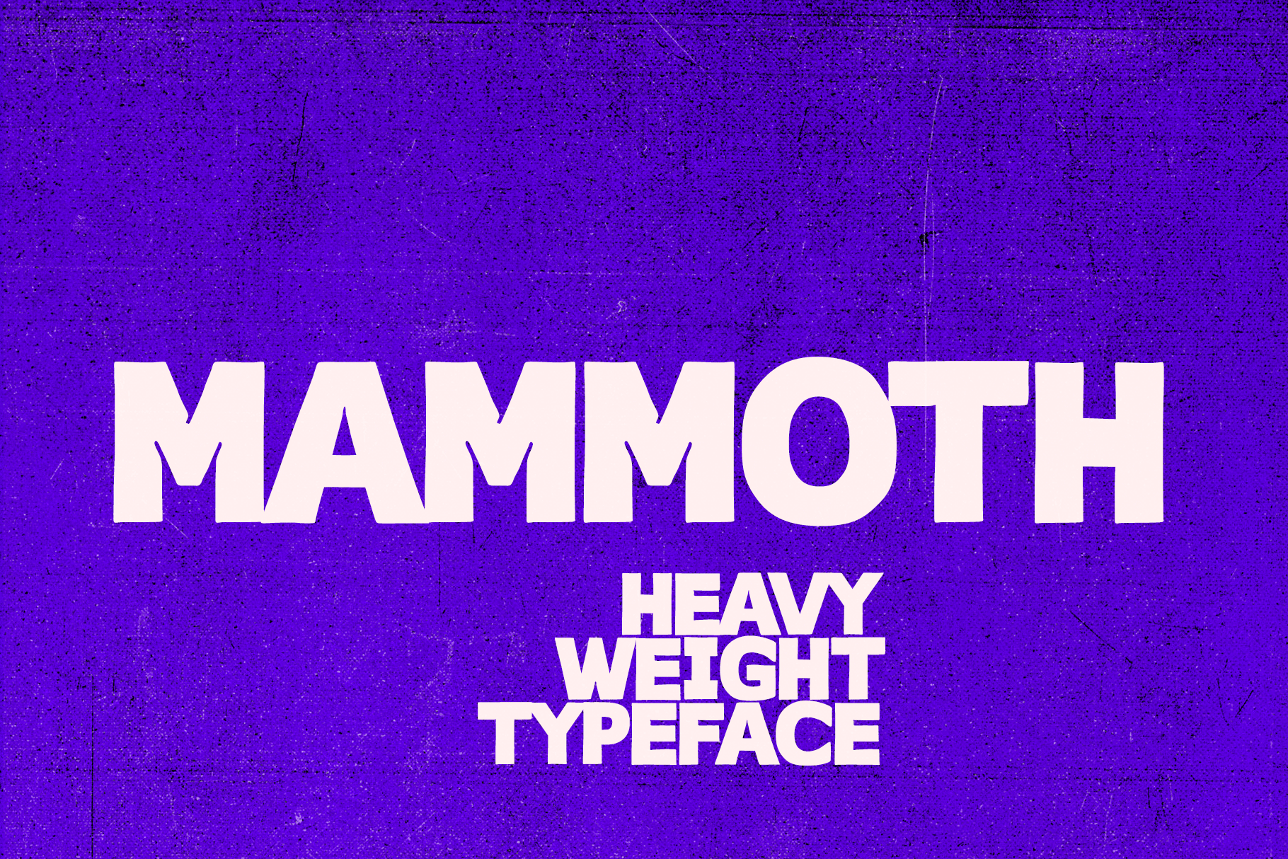 FT Mammoth - heavyweight font, a Sans Serif Font by Fenotype