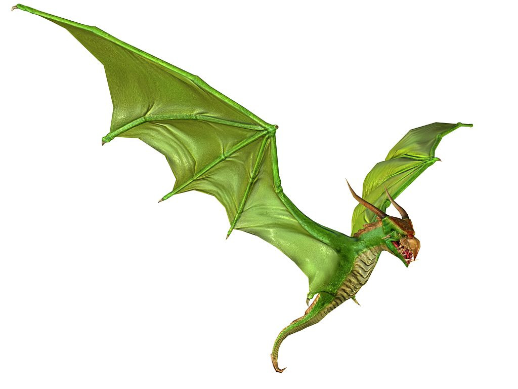 3DFoin - Dragon Bat, a Characters & Person 3D Model by 3DRT.com