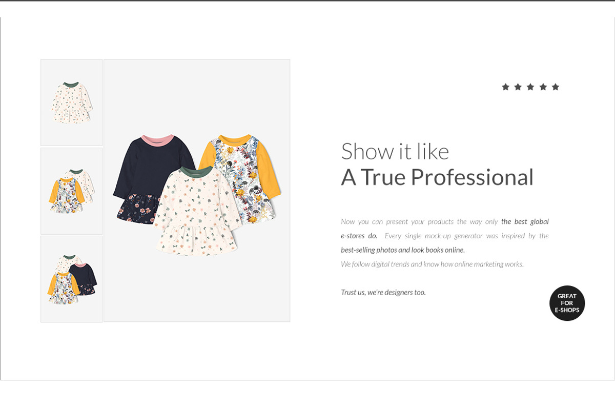 Little Girl Dress Longsleeve Mock-up, an Apparel Mockup by Mocca ...