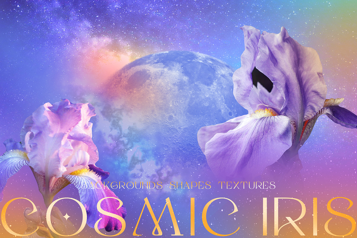 Cosmic Iris Space Backgrounds Textures