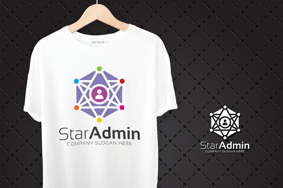 Star Admin Logo, a Branding & Logo Template by essegraphic