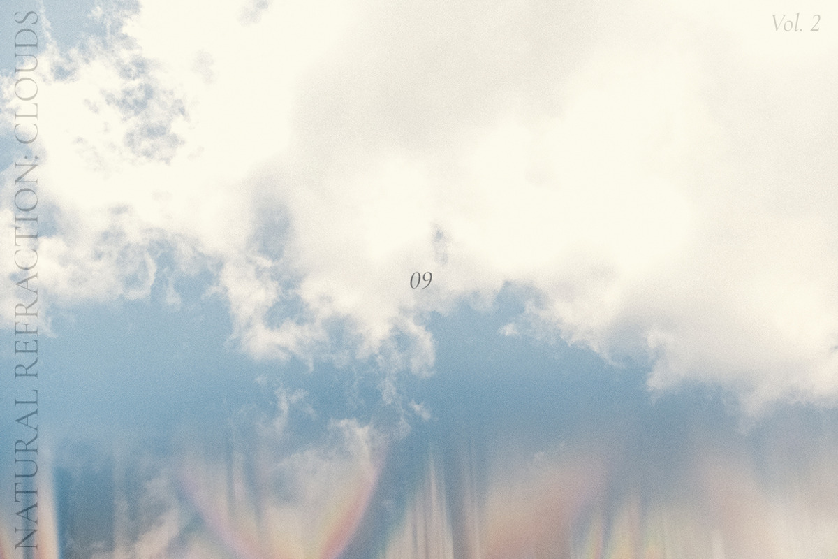 Natural Refraction: Clouds Vol.2, an Abstract Photo by Melanie Helena
