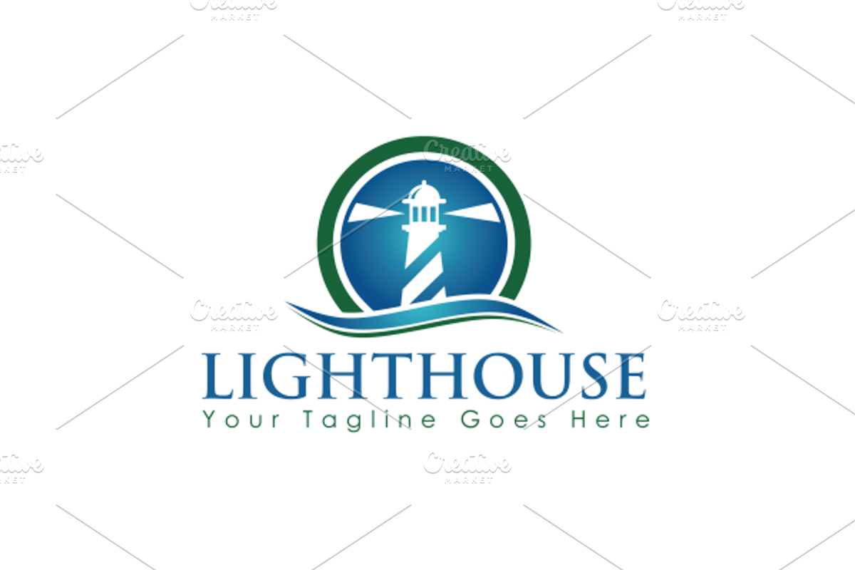 Lighthouse Logo, a Branding & Logo Template by REDVY CREATIVE