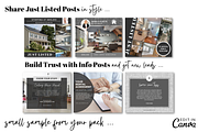 REALTOR FACEBOOK POSTS TEMPLATE, a Social Media Template by Jennifer ...