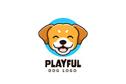 Playful Dog Cartoon Logo | Branding & Logo Templates ~ Creative Market