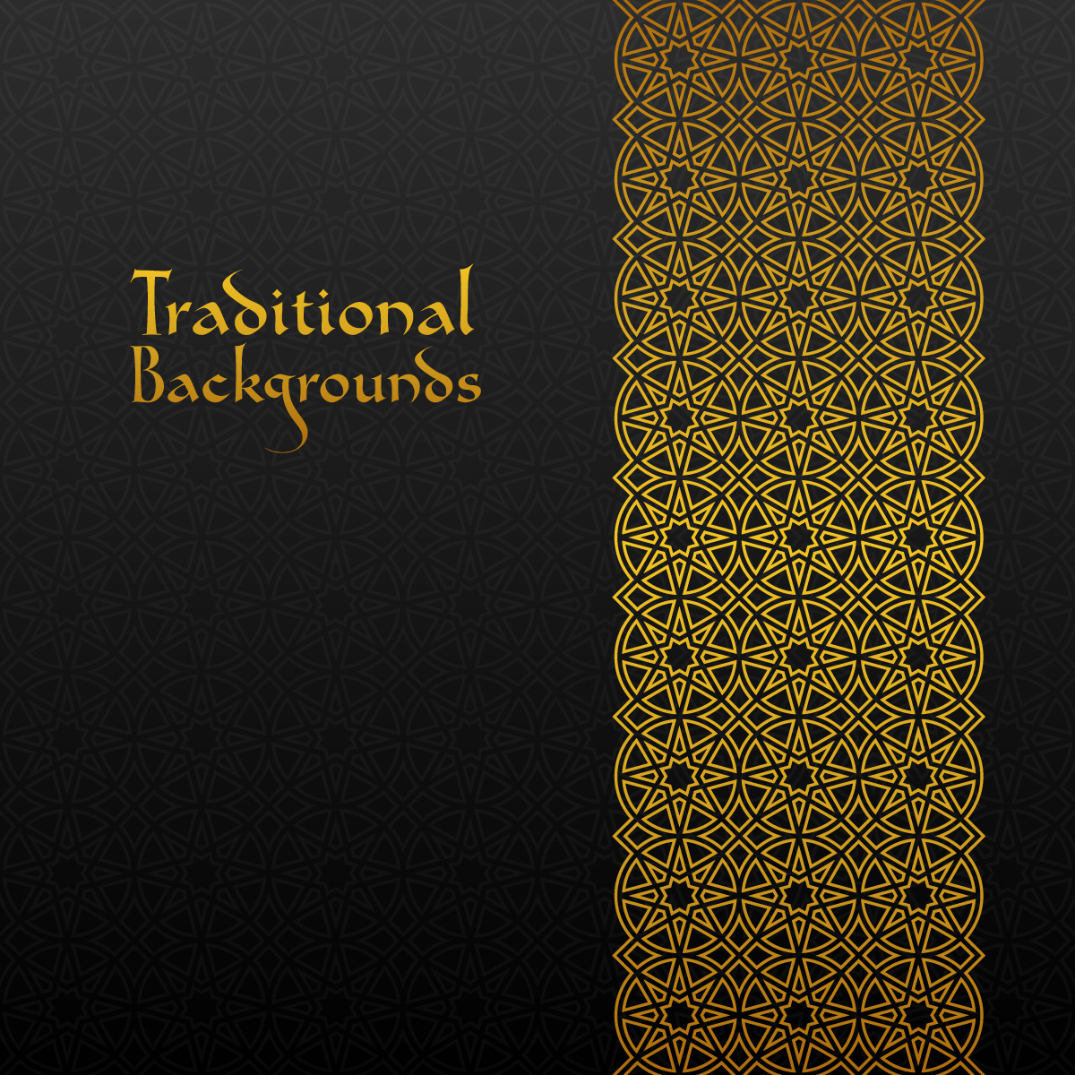 Traditional Backgrounds, a Decorative Illustration by Absent A