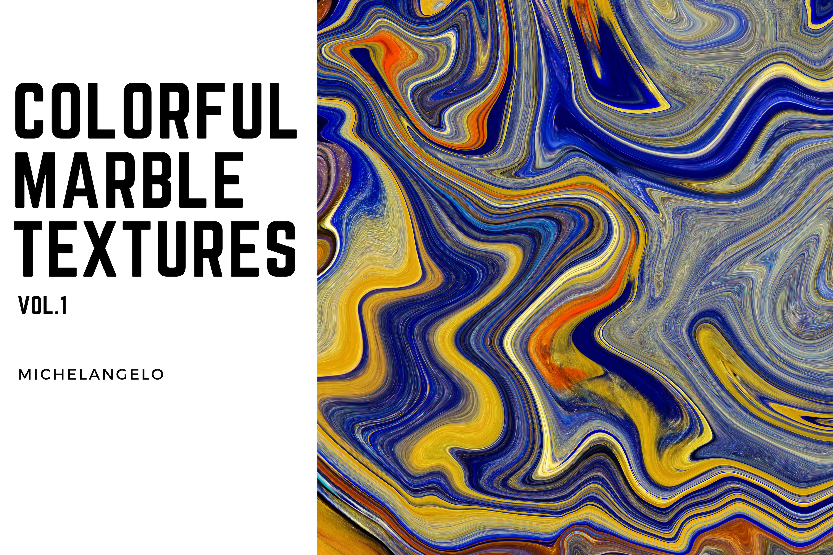 11 Colorful Marble Textures vol.1, a Texture Graphic by TravelFlow