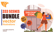 Bundle Concept Vector Illustrations, a Templates & Theme by alexdndz ...