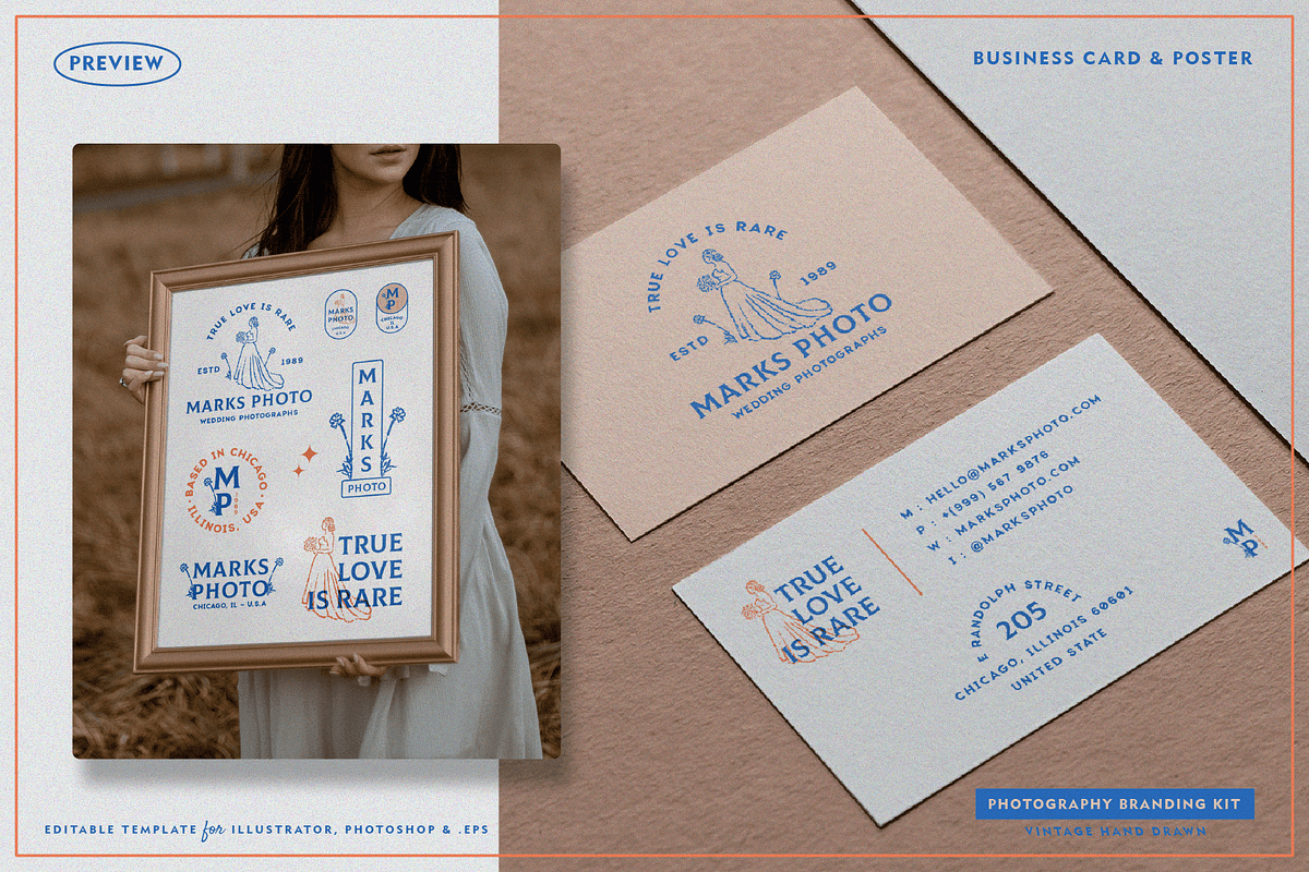 Photography Branding Kit, a Branding & Logo Template by Refolve Design