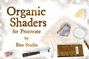 Organic Shaders for Procreate, a Brush Add-On by Biso Studio
