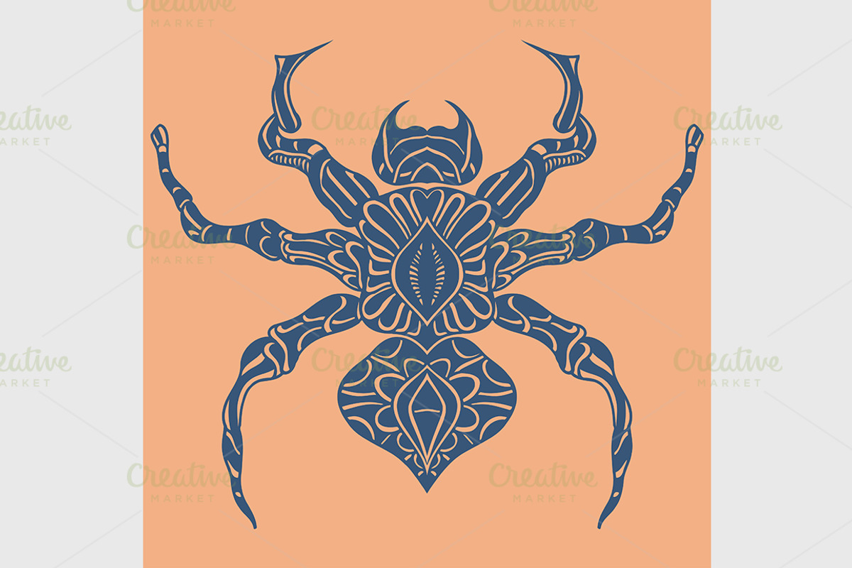 Vector of Abstract Spider, a Graphic by IllustrationArtShop | Creative ...