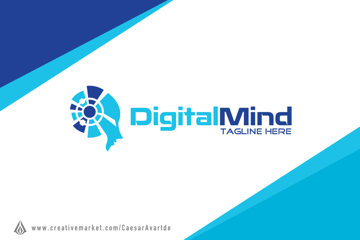 Digital Mind Logo Template, a Branding & Logo Template by Avartde ...