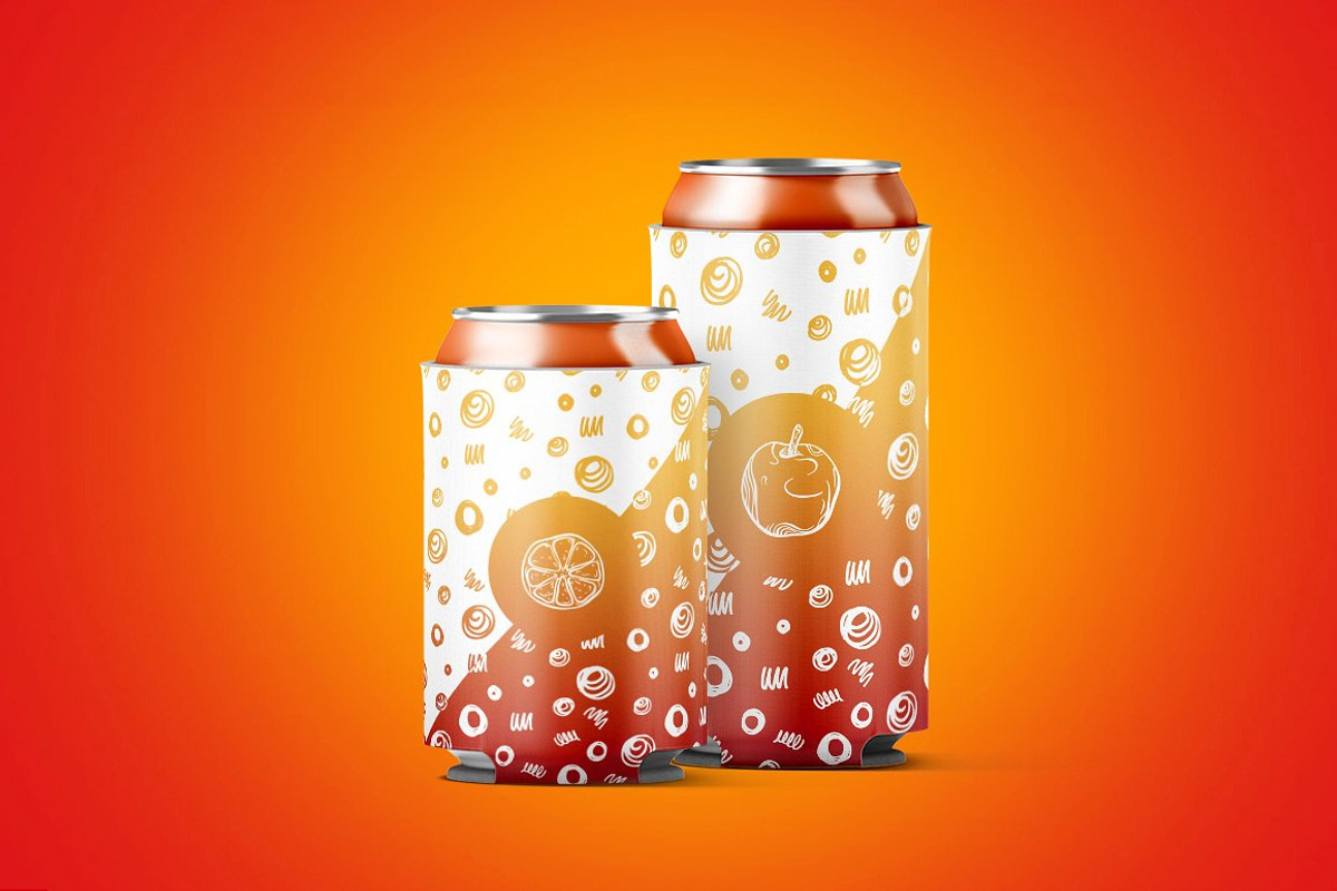 Can Koozie Animated Mockup, a Cups & Container Mockup by rebrandy