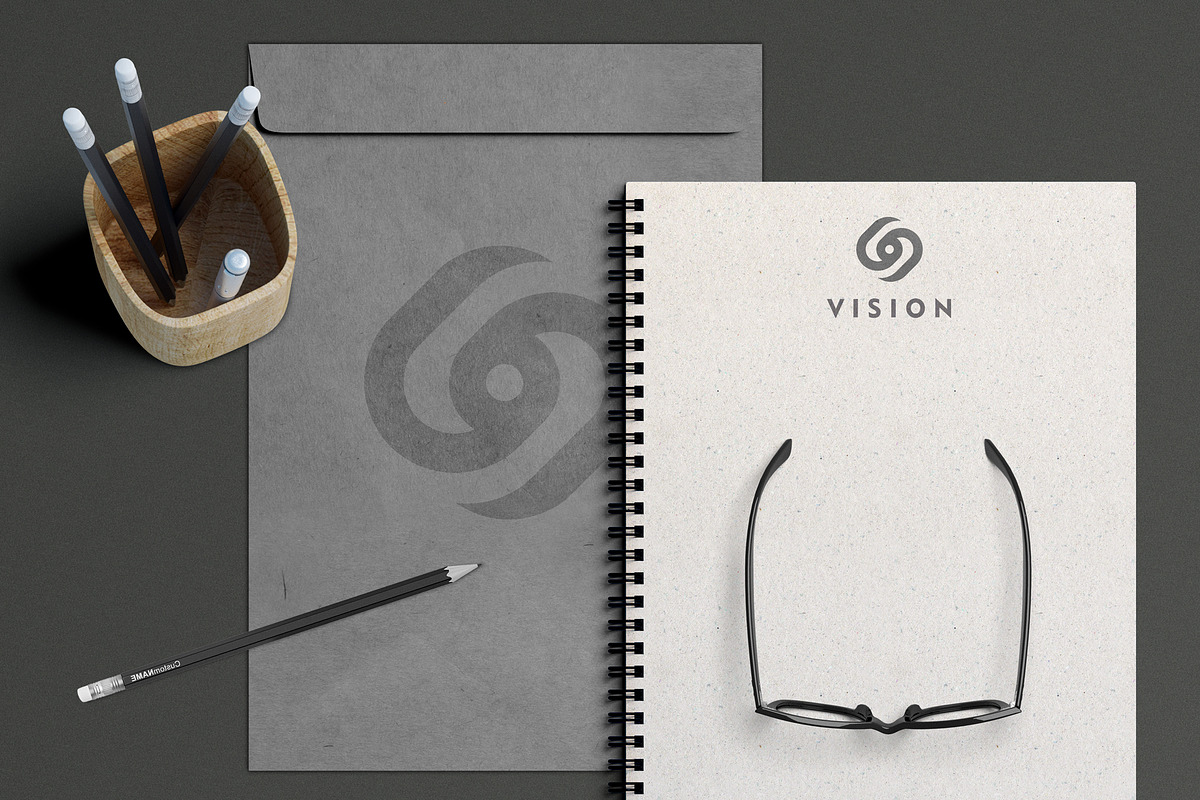 Vision Logo, a Branding & Logo Template by IKarGraphics