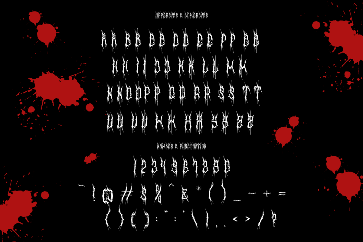 Oblivor - Death Metal Font, a Blackletter Font by PutraCetol Studio