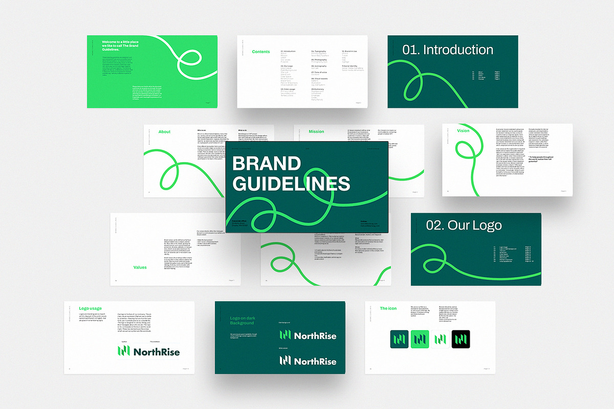 ORGANIC | Brand Guidelines Template