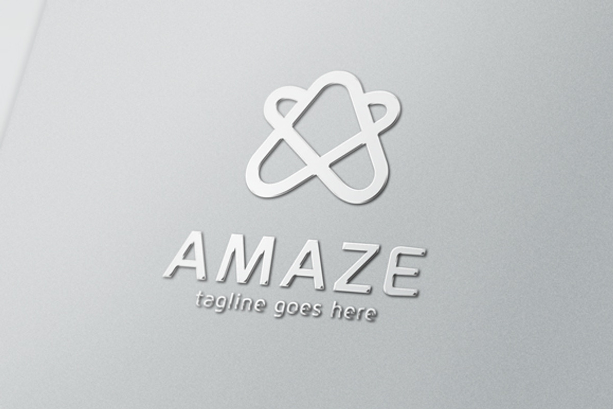 Amaze Letter A Logo Template, a Branding & Logo Template by gunaonedesign