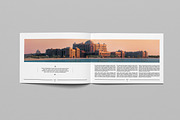 Minimal Landscape Magazine Template, a Magazine Template by Uloel Design