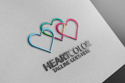 Heart Color Logo, a Branding & Logo Template by Josuf Media