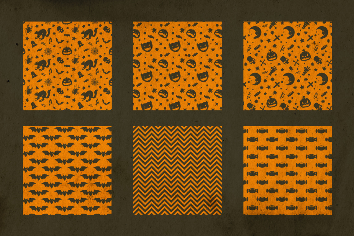 20 Halloween patterns, a Pattern Graphic by Vasya Kobelev | Creative Market
