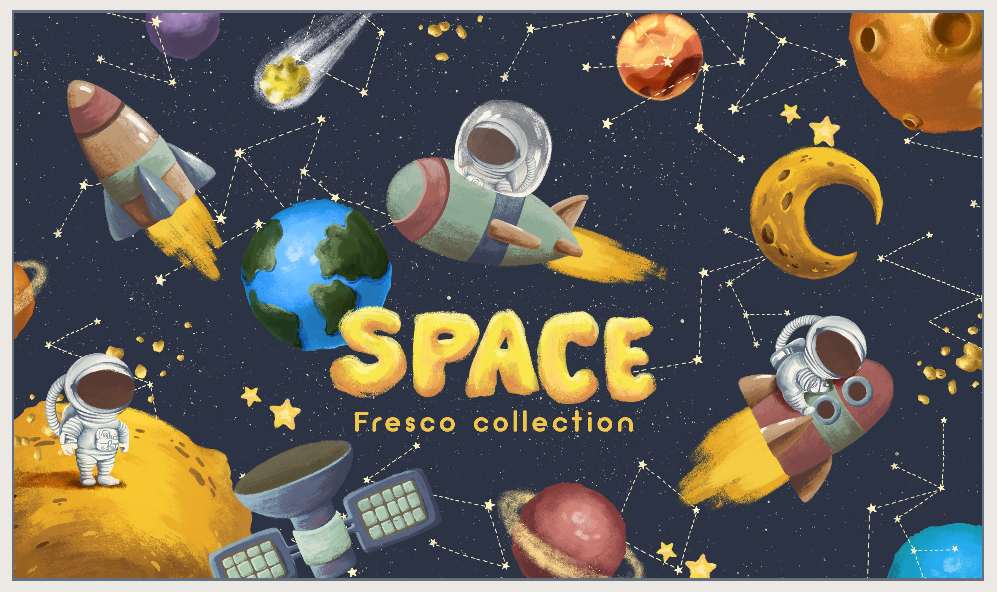 Fresco collection "Space"