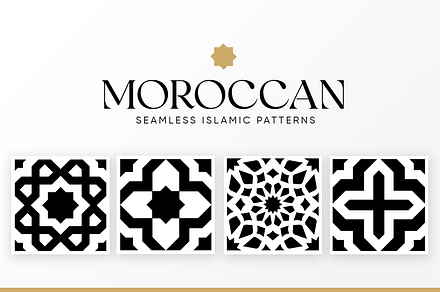 Arabic Patterns, a Pattern Graphic by Leone_v