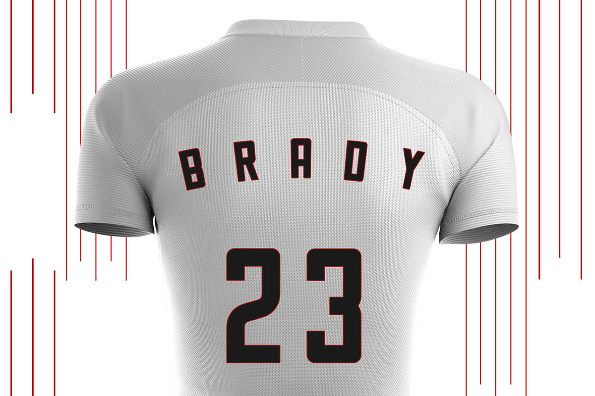 Jersey Typeface, a Font by thedesignshark