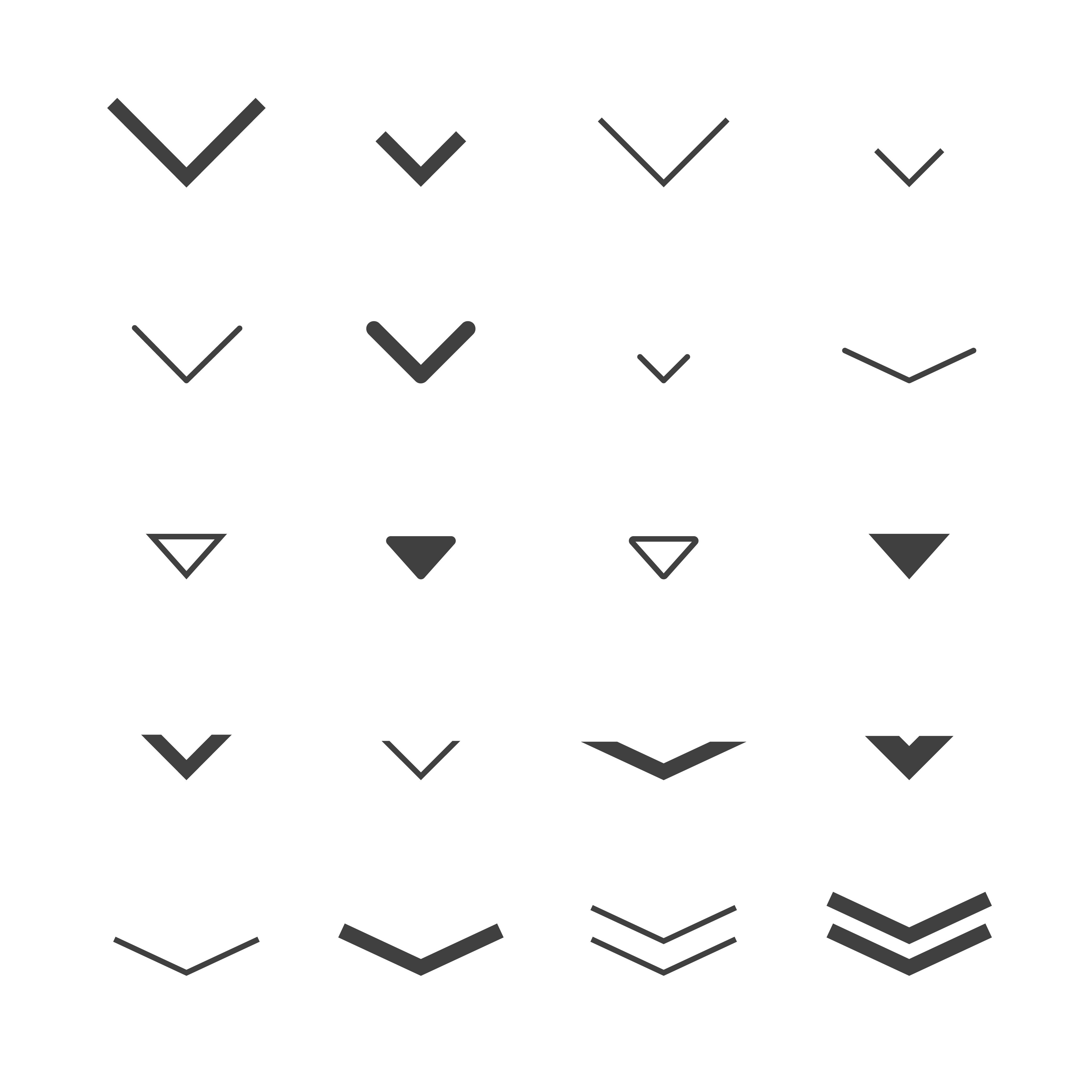 arrow button scroll design, an Icon by Dolvalol