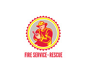Fire Service and Rescue Logo, a Branding & Logo Template by patrimonio