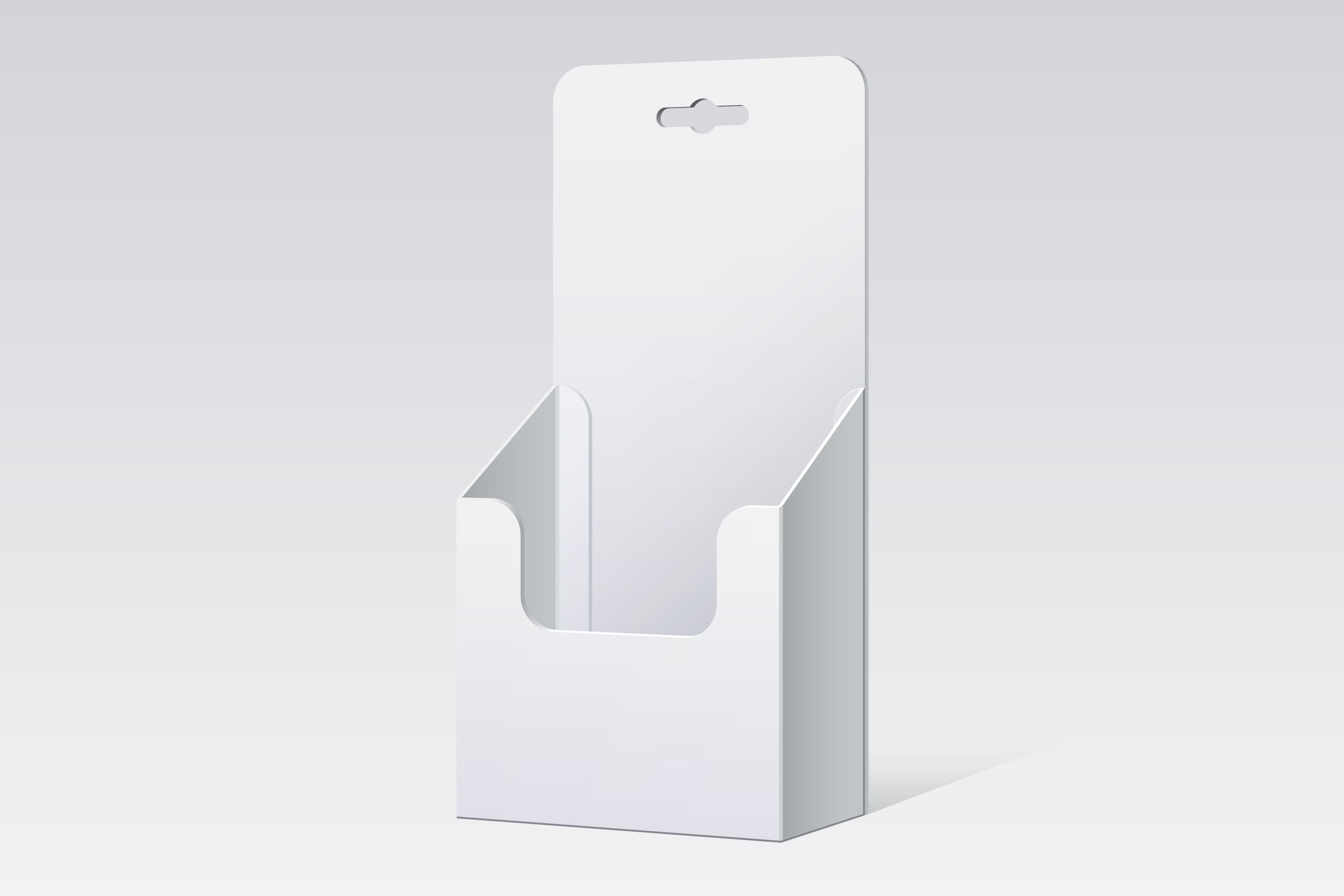 White Cardboard holder, a Graphic by Sunny