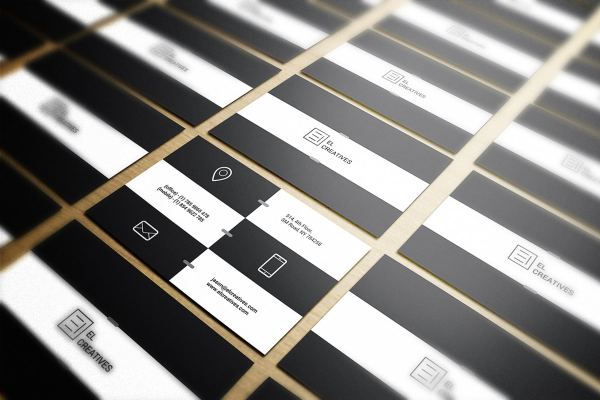Metro Business Card, a Business Card Template by bouncy | Creative Market
