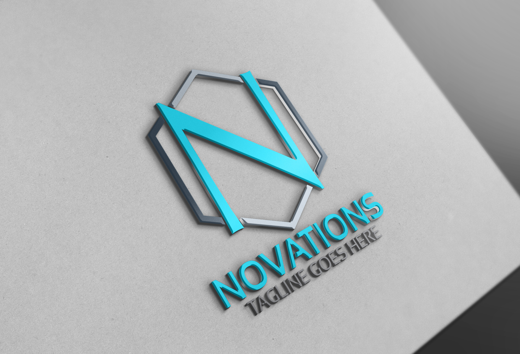Novations /N Letter Logo | Branding & Logo Templates ~ Creative Market