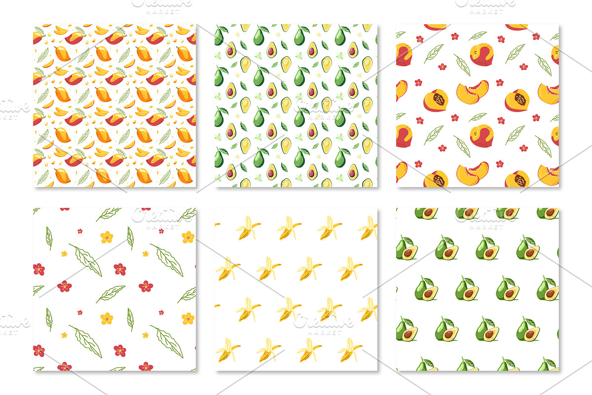 Juicy fruit collection, a Templates & Theme by Olga_Kopylova