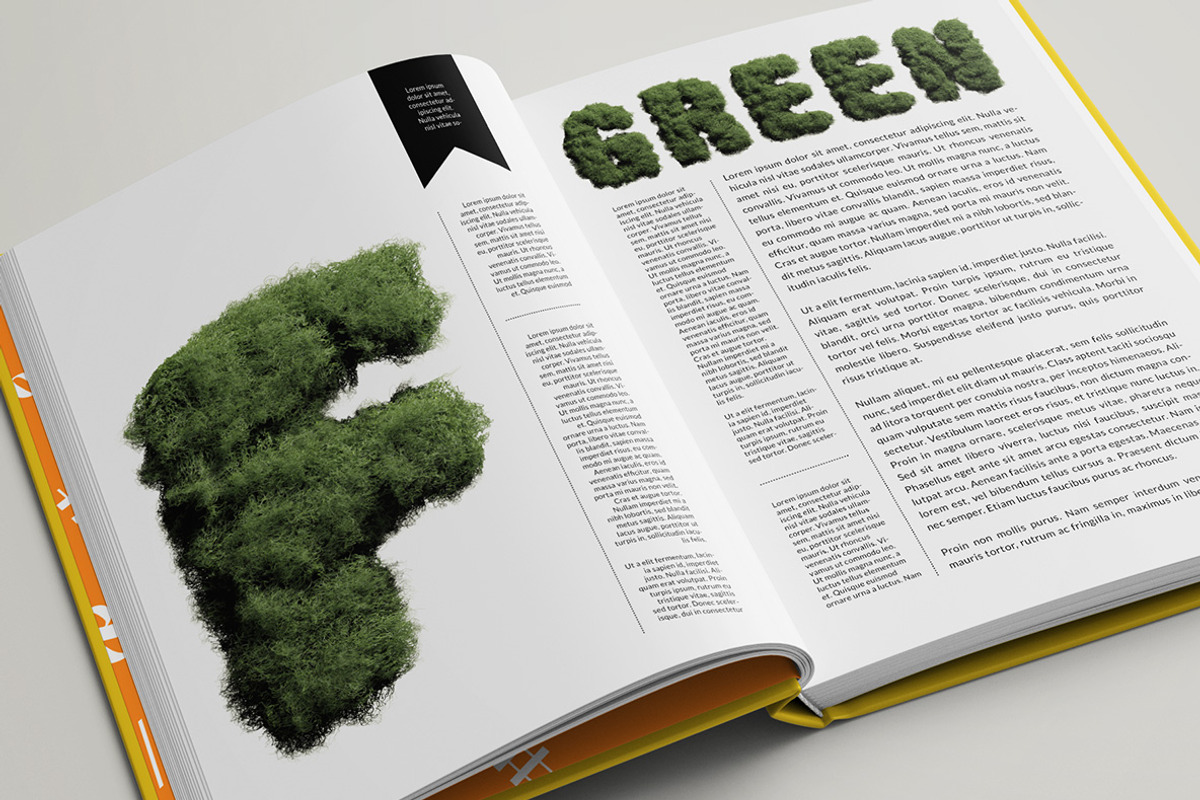 Moss Font, a Font by Handmadefont