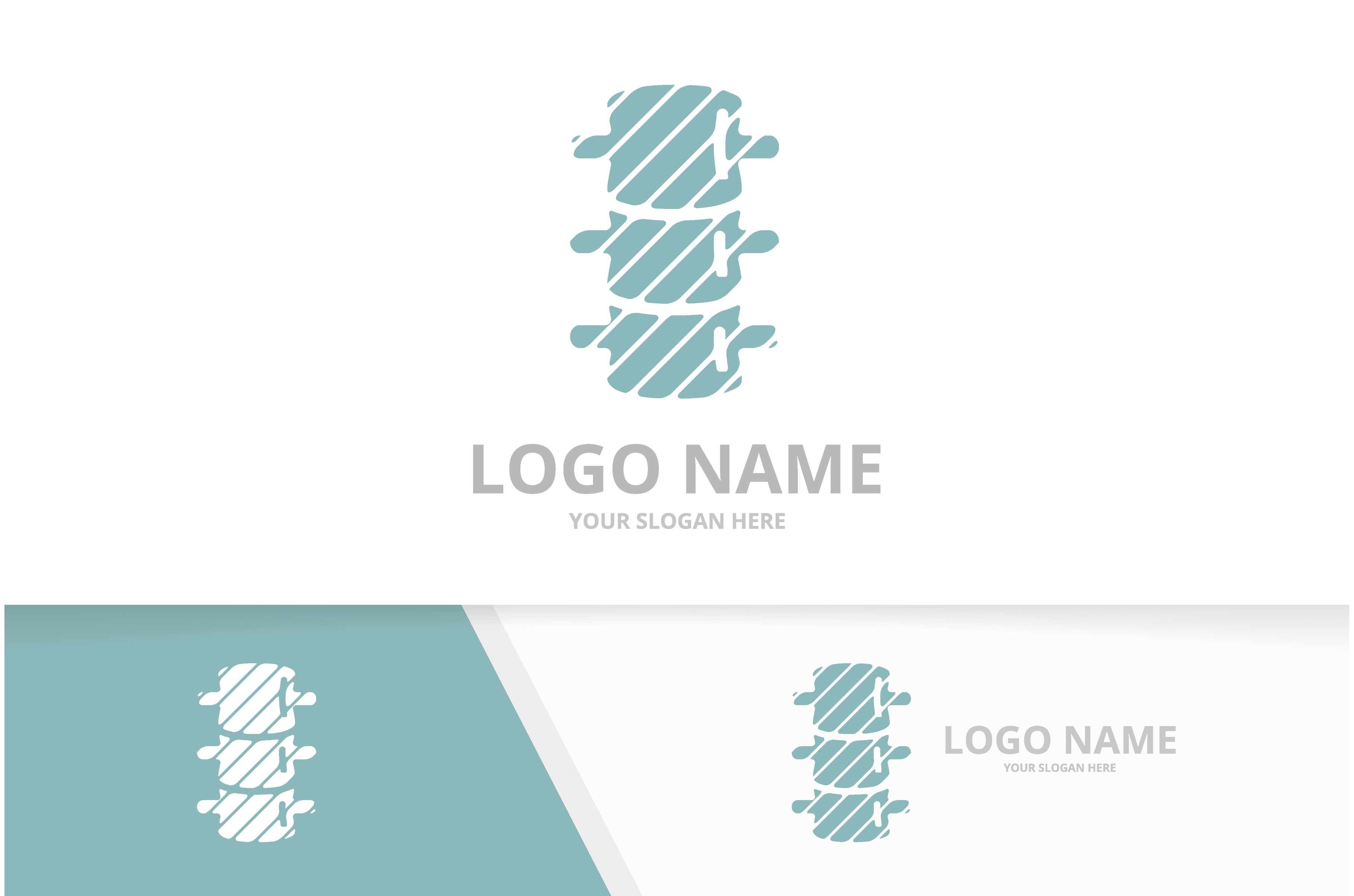 Abstract spine bone logo. Vertebral, a Branding & Logo Template by ...
