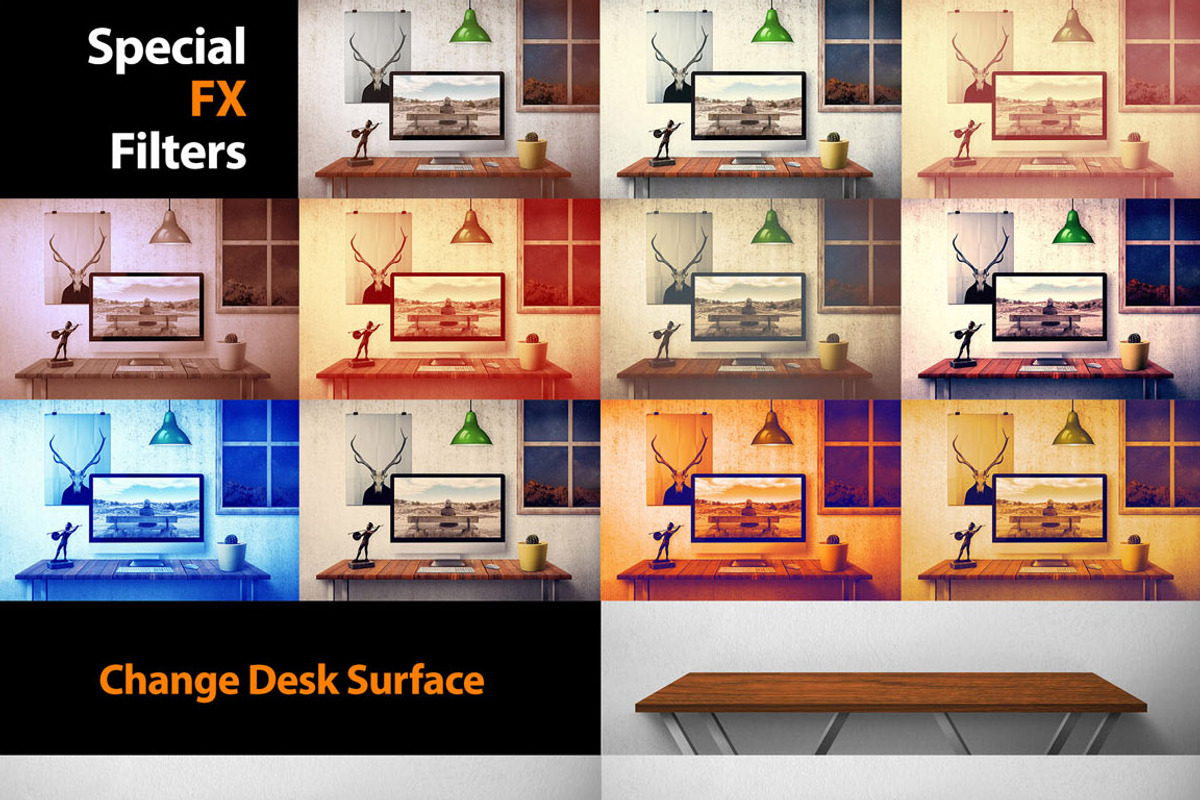 2 Perspectives Scene Creator, a Product Mockup by All Design Store