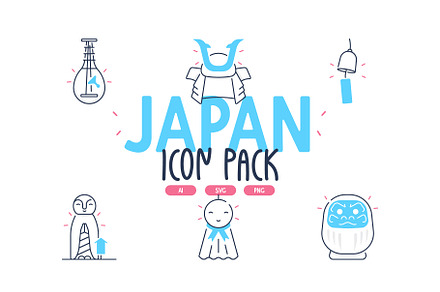 Japanese Kami God Goddess Deities | Icons ~ Creative Market