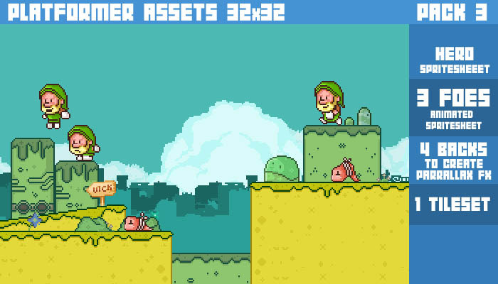 Platformer Assets Pack 3, a Background Graphic by Fassous game assets