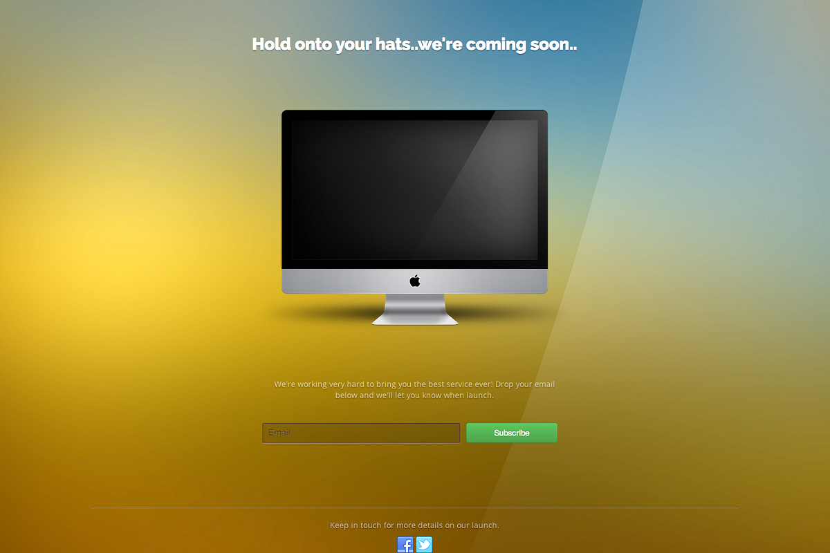 Blurstrap, a Bootstrap Template by Closed