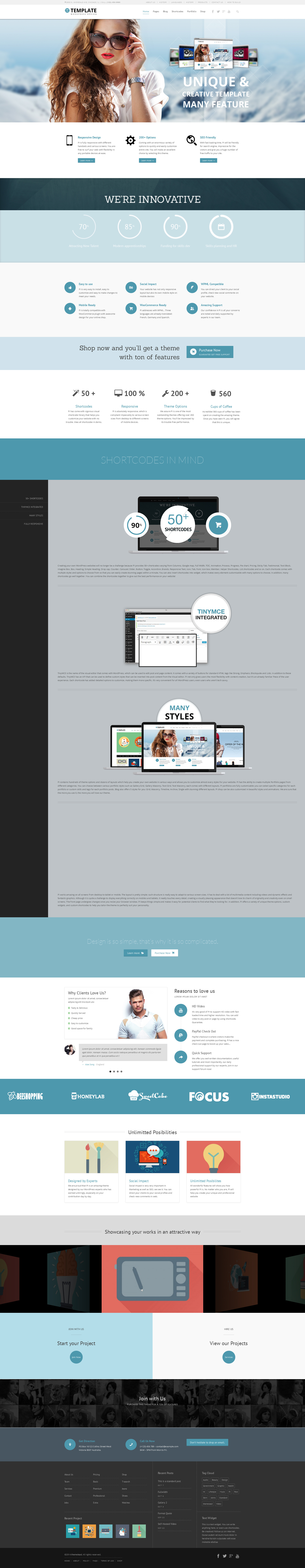 PI - WordPress MultiPurpose Theme, a WordPress Template by Digipieces
