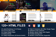 Radio / DJ / Musician HTML Template, a Bootstrap Template by ylayout