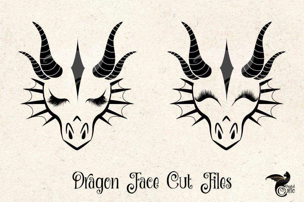 Dragon Face Cut Files | Illustrations ~ Creative Market
