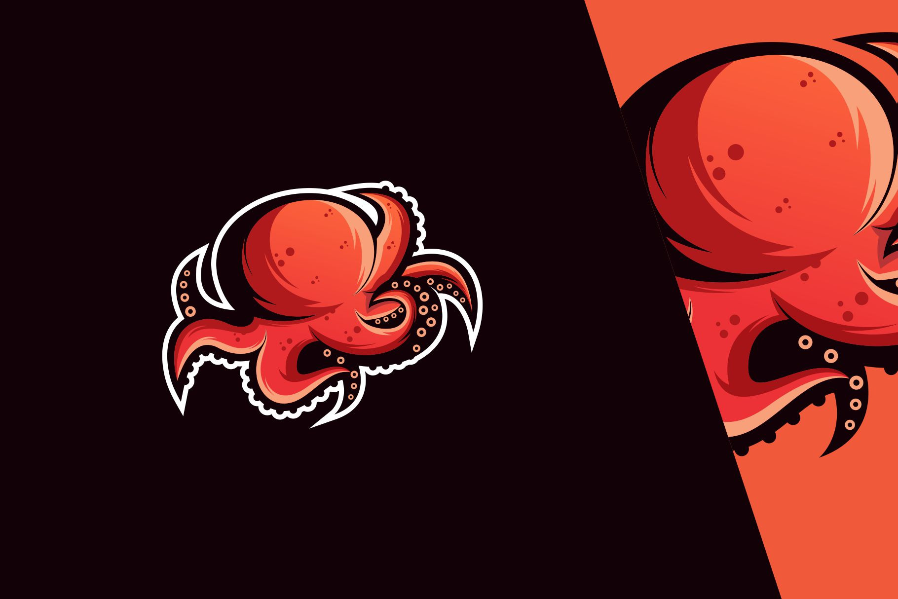 octopus logo, a Branding & Logo Template by artditiastd