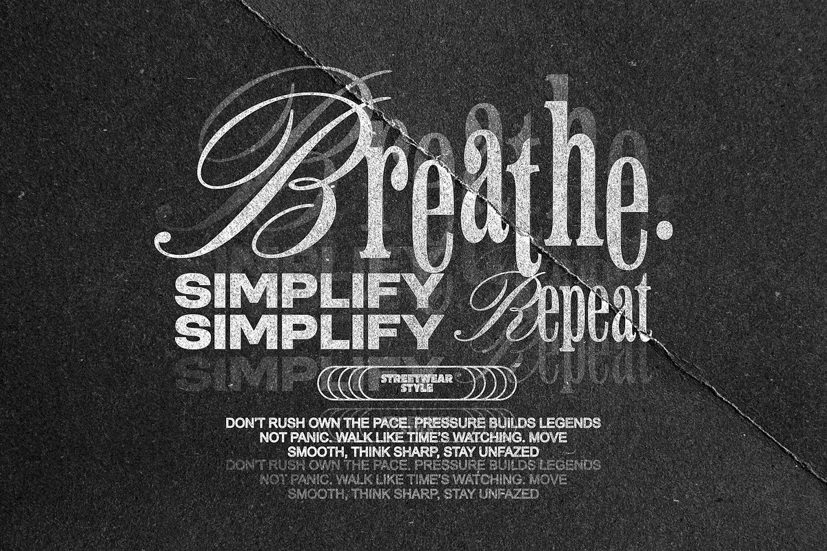 Bad Print Text & logo Effect, a Layer Style Add-On by Design Squad